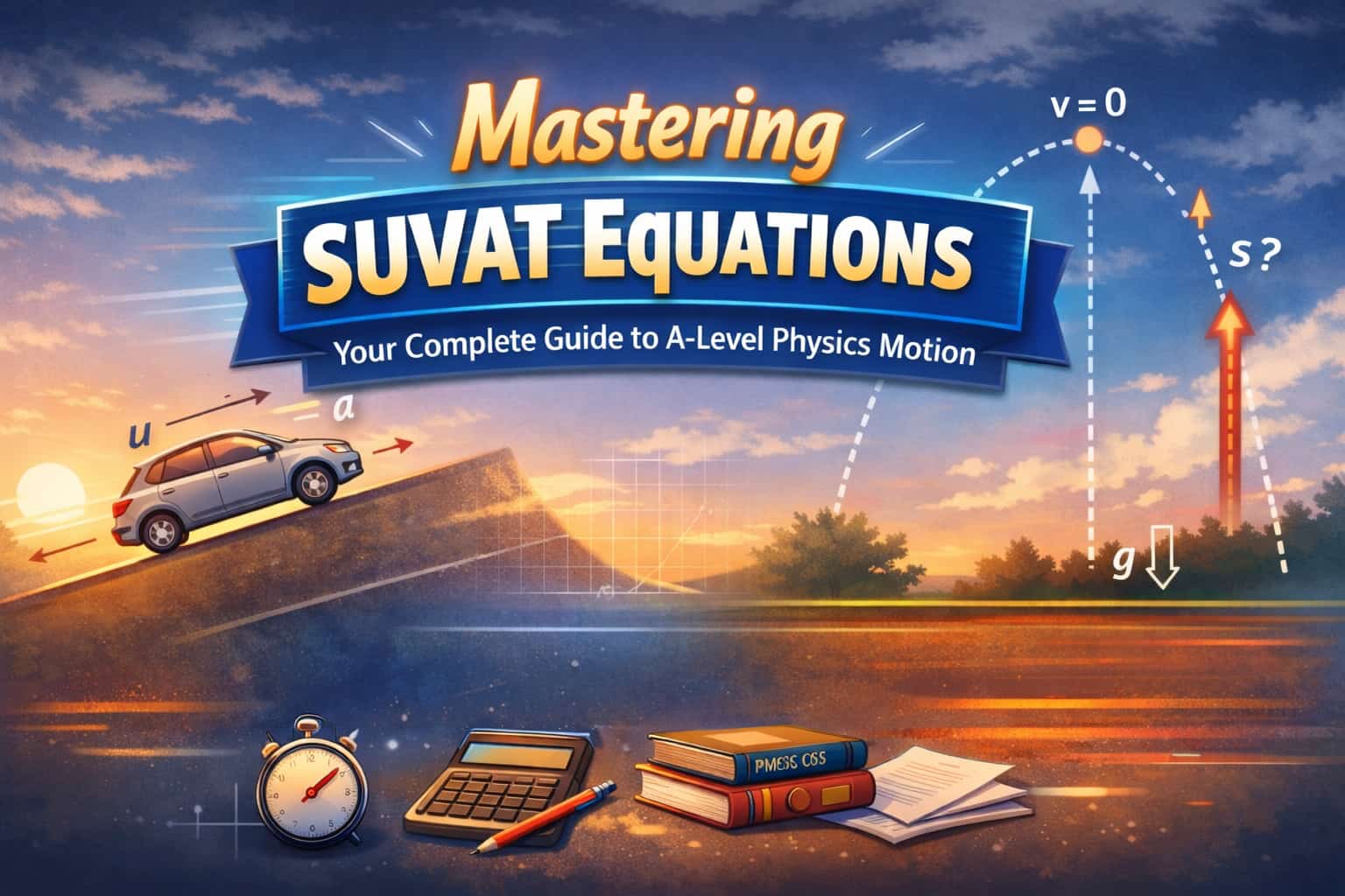 Mastering SUVAT Equations: Your Complete Guide to A-Level Physics Motion