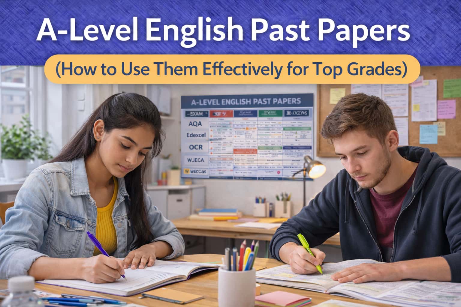 A-Level English Past Papers – How to Use Them Effectively for Top Grades