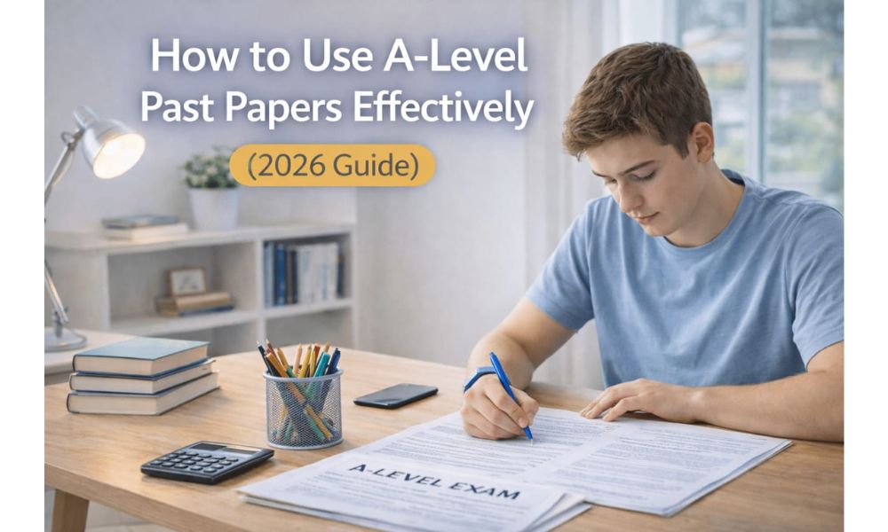 How to Use A-Level Past Papers Effectively (2026 Guide for Top Grades)