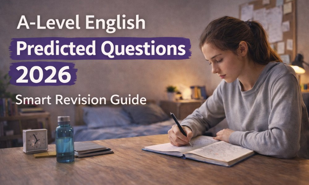 A-Level English Predicted Questions 2026 (Smart Revision Guide)